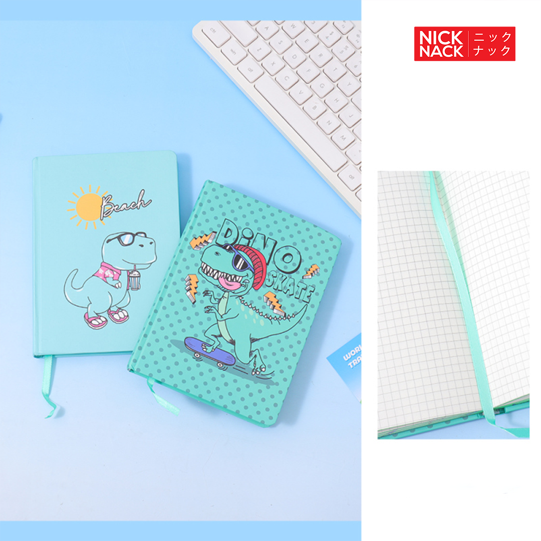 Street T-Rex Hardcover Notebook with Assorted Page Formats A5 128 Shee ...