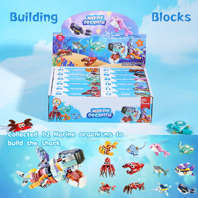 Marine Animal Series Building Blocks – NICKNACK-SL