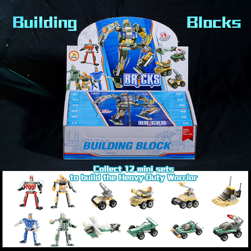 Mechanical Warrior Series Building Blocks – NICKNACK-SL