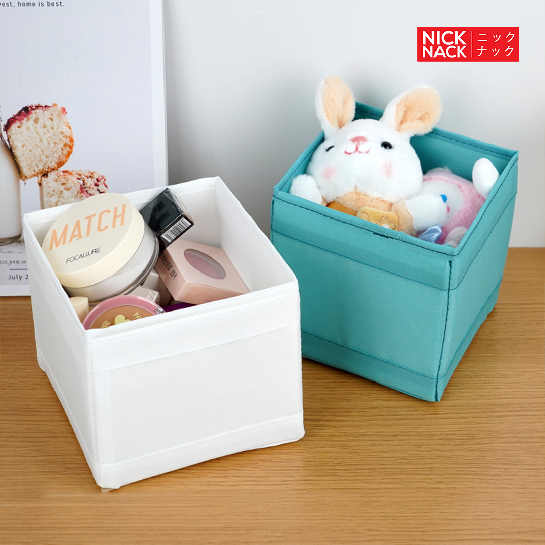 Basic Collapsible Fabric Storage Bin without Lid - S – NICKNACK-SL