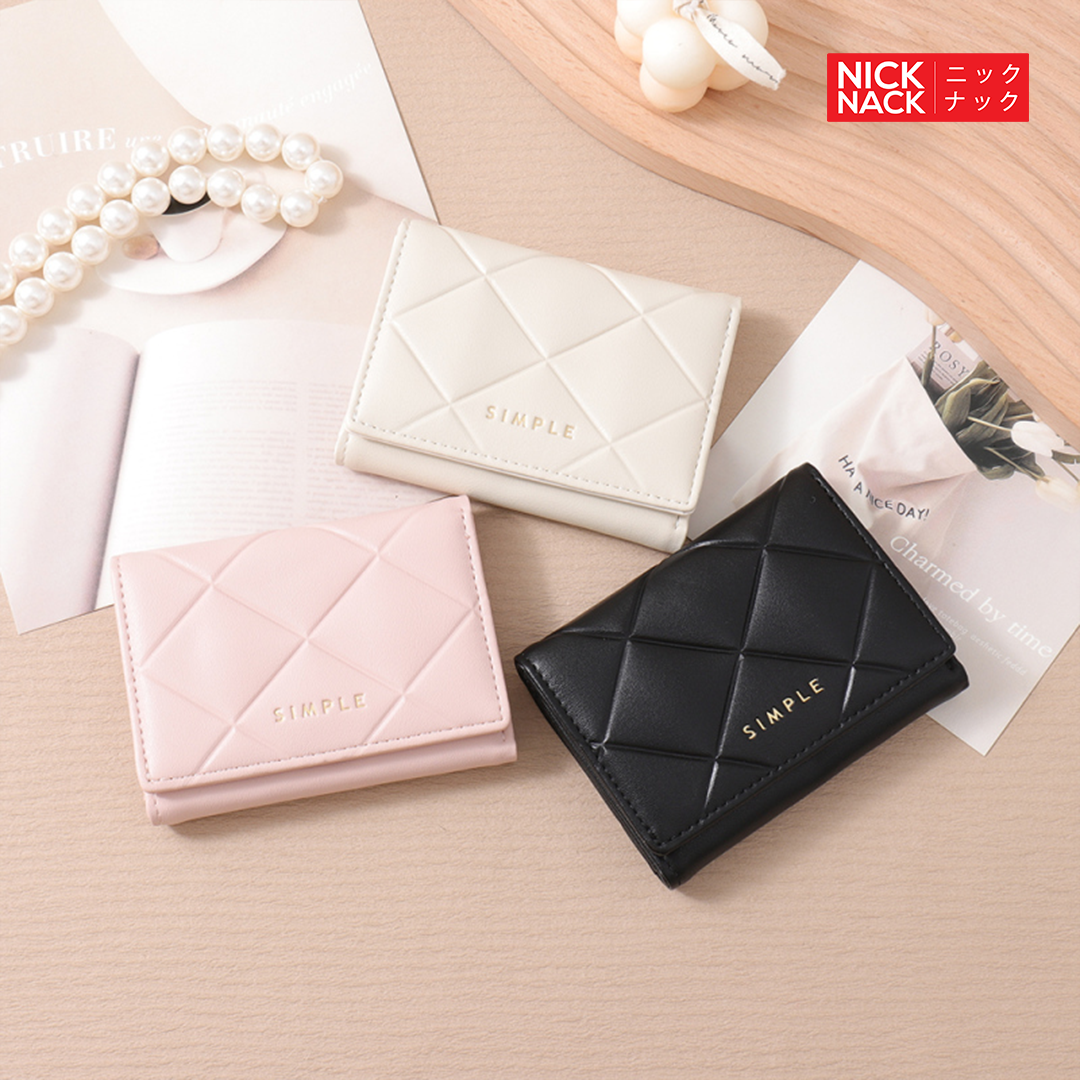 Classic Rhomboid Folding Purse for Women – NICKNACK-SL