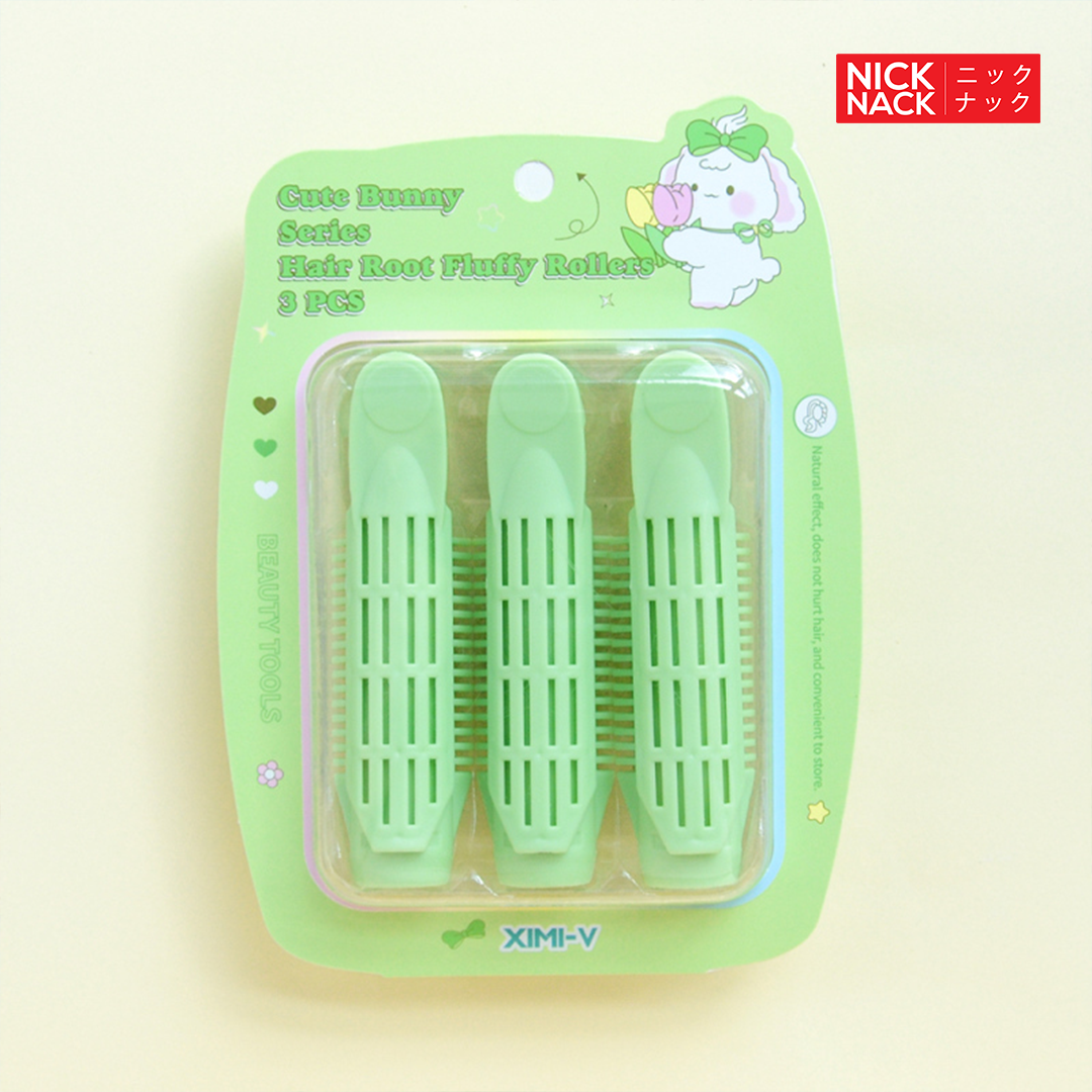 Cute Bunny Series Hair Root Fluffy Rollers 3 PCS – NICKNACK-SL