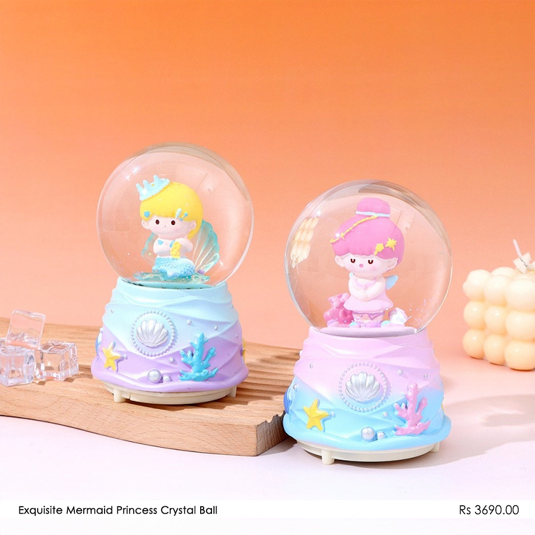 Exquisite Mermaid Princess Crystal Ball BS055 (80#) – NICKNACK-SL