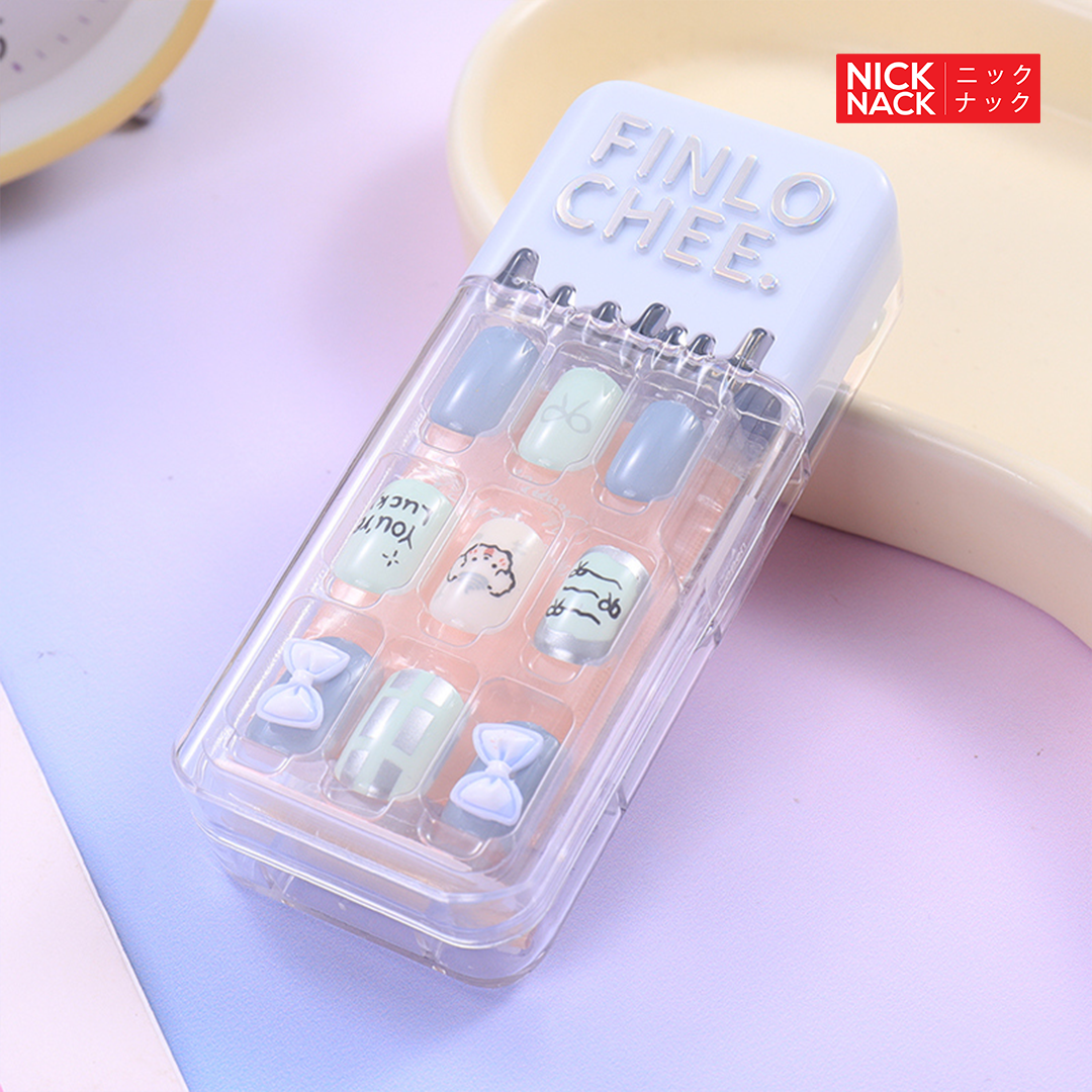 Finlo Chee Fake Nails 30 PCS 16# – NICKNACK-SL