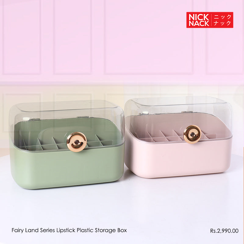 Nick Nack Fairy Land Series Facial Mask Plastic Storage Box – NICKNACK-SL