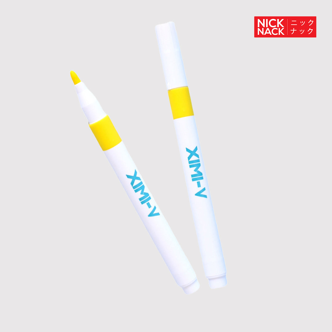 Round Barrel Acrylic Paint Markers - Yellow – NICKNACK-SL