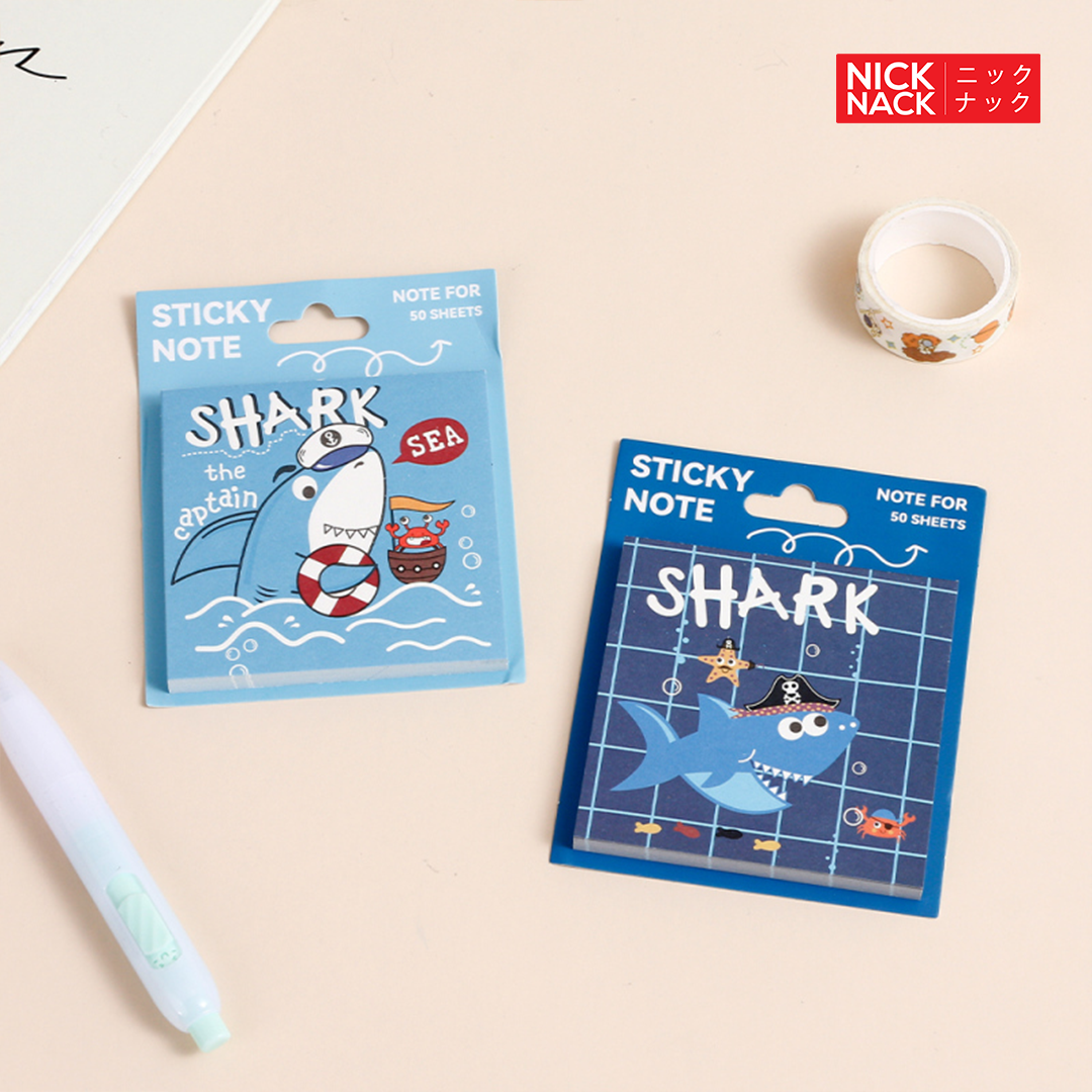 Shark Sailing Diary Sticky Notes – NICKNACK-SL