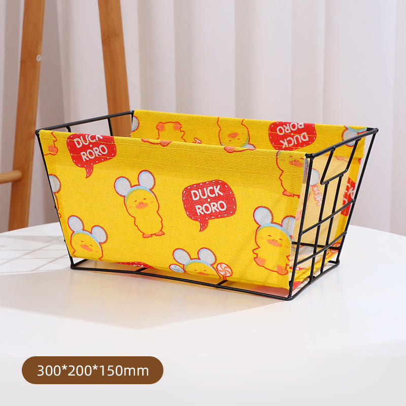 Iron Frame Storage Bin – NICKNACK-SL